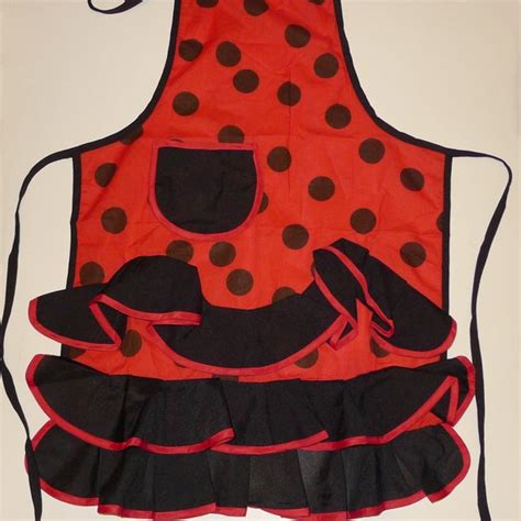 Polka Dot Apron Etsy