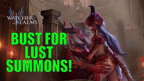 Bust For Lust Part 1 Valentines Day Event Watcher Of Realms Youtube