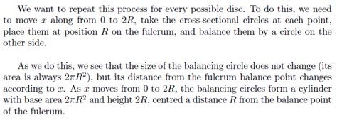 Archimedes Part 2 Calculating The Volume Of A Sphere Nmss