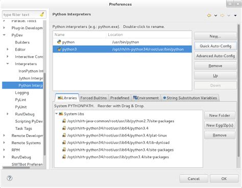 Get Started Eclipse And Python With Pydev In Developer Toolset 40