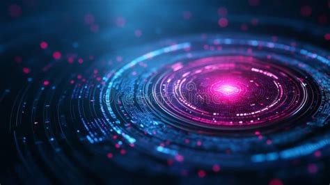 Animated Digital Security Concept Cybersecurity Data Protection Network