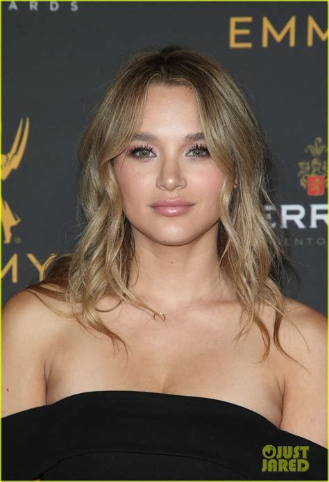 Hunter King Rocks Chic Black Jumpsuit At Daytime Emmys Event Photo