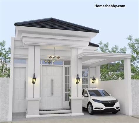 Desain Dan Denah Rumah Ukuran 65 X 145 Meter Eksterior Klasik Mewah