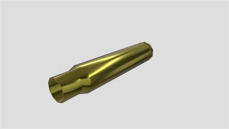 Low Poly Bullet Casing 3d Model By Whatusername 14 [31ea391] Sketchfab
