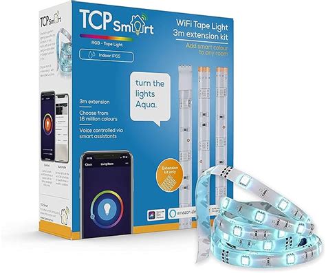 TCP Smart Wi Fi LED IP65 Tapelight Extension Kit Colour Changing