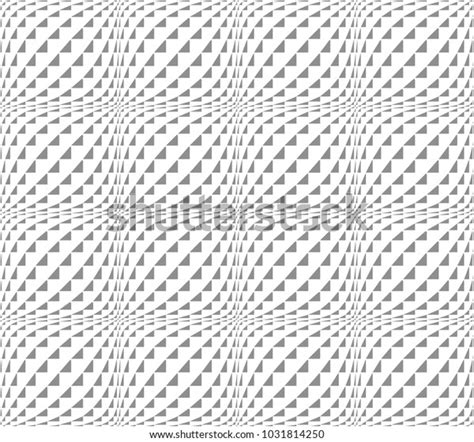 Illustration Seamless Texture White Geometric Patterned Stock Vector