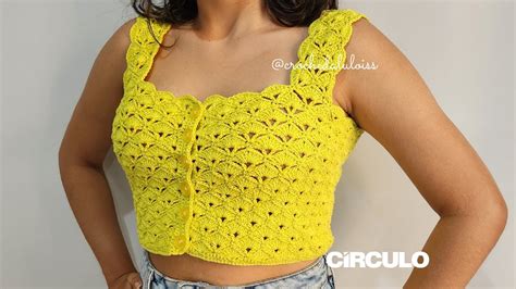 Blusas Tipo Top A Crochet Atelier Yuwaciaojp