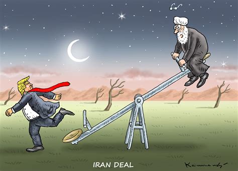 Political Cartoon Us Trump Iran Nuclear Deal Hassan Rouhani The Week
