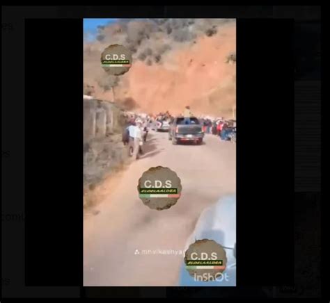 Caravana Del Cártel De Sinaloa Desfila Por La Sierra De Chiapas Lja
