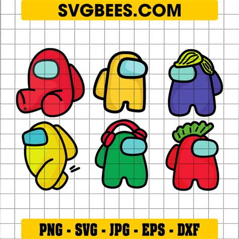 Among Us Birthday Svg Among Us Svg Svgbees