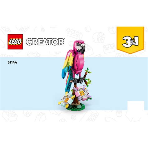 Lego Exotic Pink Parrot Set Instructions Brick Owl Lego Marketplace