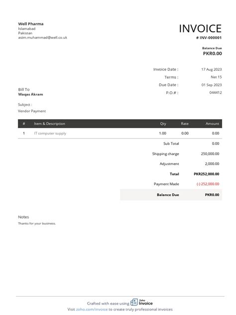 Cloud Invoice System For Free Pdf