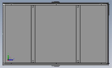 9折型材框架型通讯柜 sw16可编辑 SOLIDWORKS 2016 模型图纸下载 懒石网