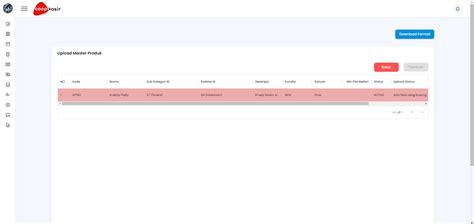 Upload Master Product Buku Koperasi