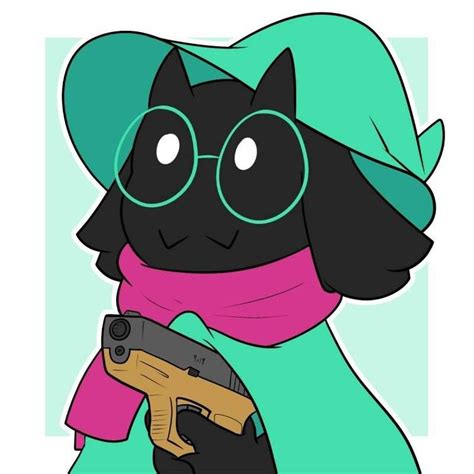 Ralsei Deltarune With Gun Fandom