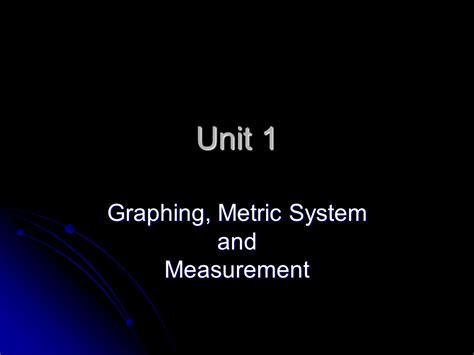 Ppt Graphing Metric System Powerpoint Presentation Free To