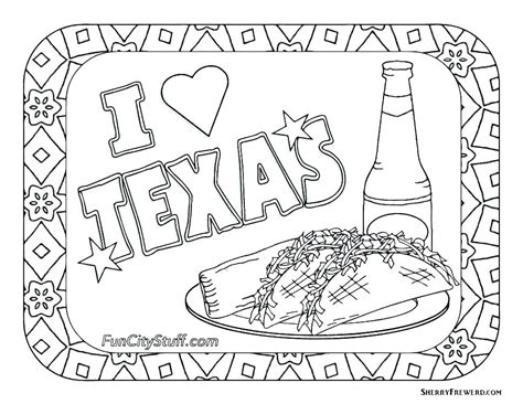 Printable Texas Coloring Pages Vrogue Co
