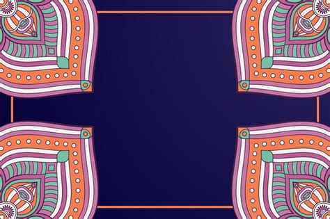 Premium Vector Ethnic Background