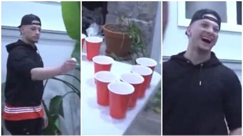Patrick Mahomes Dominates Beer Pong Game Video Outkick Outkick