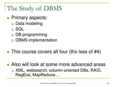 Ppt C Database Management Systems Lecture Powerpoint