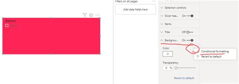 Solved Slicer Selection Conditional Formatting Microsoft Fabric
