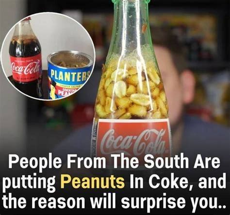 Southern Tradition The Southern Reasons For Including Peanuts In Coke