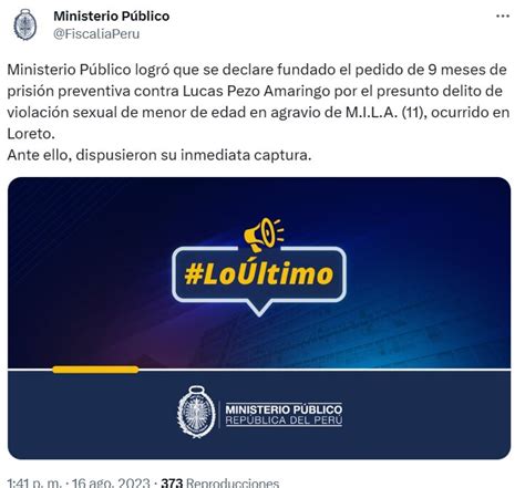 Caso Mila Poder Judicial dictó nueve meses de prisión preventiva