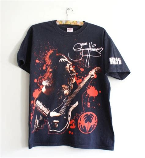 Official Kiss T Shirt Kiss Band T Shirt Gene Simmons T Shirt Vintage