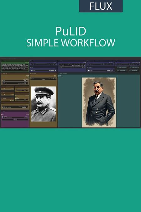 PuLID simple workflow FLUX | UPSCALE | LORA | G... - PromptHero