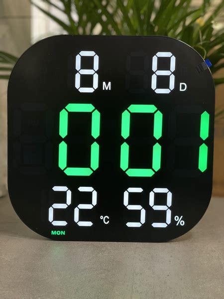 Часы настенные электронные интерьерные большие купить по низкой цене в интернет магазине Ozon