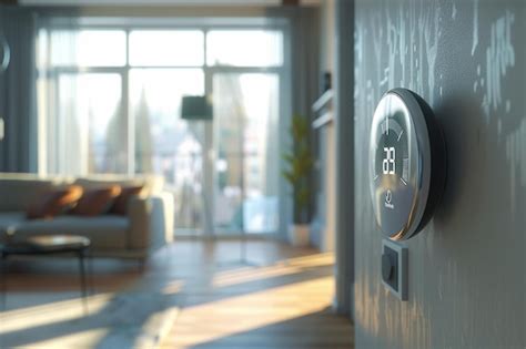 Premium Photo Smart Thermostats Optimizing Energy Usage