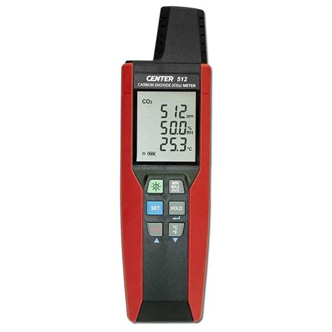 carbon dioxide humidity and temperature data logger