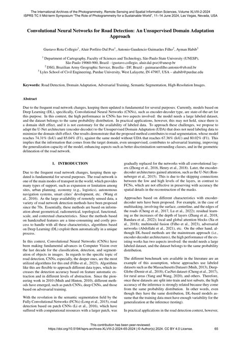 pdf convolutional neural networks for road detection an unsupervised