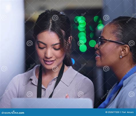 Whats The Prognoses Two Attractive Young Female Computer Programmers