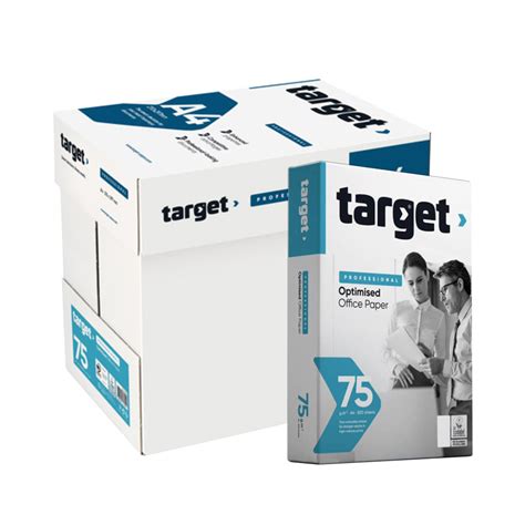 Papel 075gr Fotocopia A4 Target 5x500folhas 1 Uni Sti