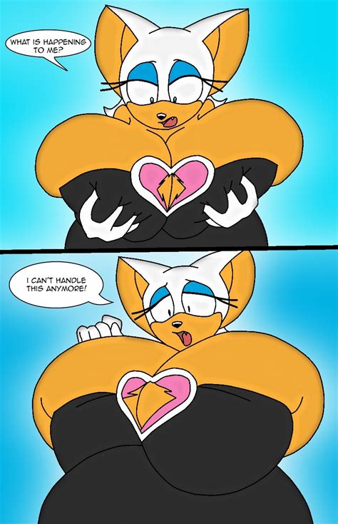 Rule 34 Bat Big Breasts Black Nose Blue Background Breast Expansion