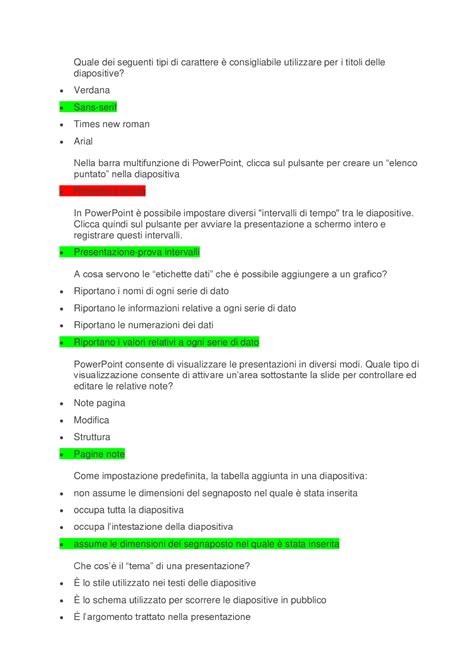 Soluzioni Eipass 7 Moduli Ultima Versione Risposte Esatte 7 Modulo