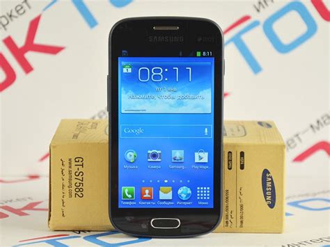 Cмартфон Samsung Galaxy S Duos 2 Black, Самсунг GT-S7582,1299.0000 ...