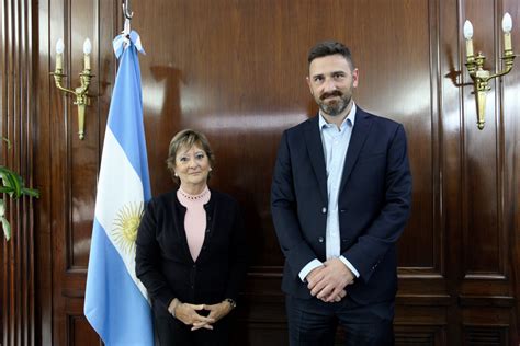 Lamas Se Reunió Con El Ministro De Ambiente De Santa Fe Argentinagobar
