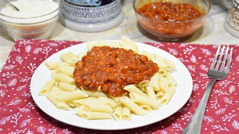 Como hacer SALSA BOLOÑESA CASERA Receta FÁCIL Y RÁPIDA YouTube