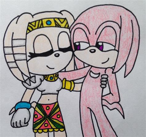 Knuckles X Tikal By Dragonpriness On Deviantart
