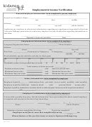 Employment Verification Form Templates Free To Download In PDF
