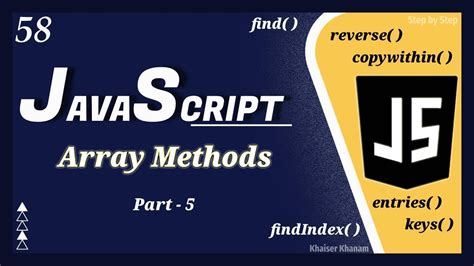 Array Methods Part 5 Javascript Tutorial For Beginners 58 Youtube