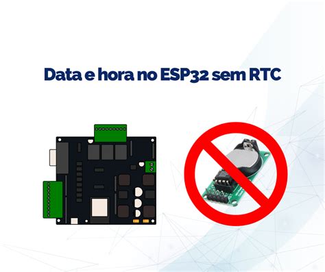 data e hora no esp32 sem rtc
