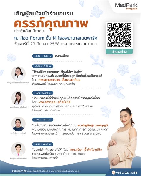 ว่าที่คุณแม่ปักหมุดเ Medpark Hospital โรงพยาบาลเมดพาร์ค