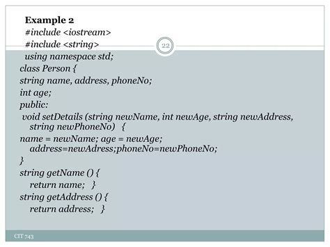 Ch1 Oop Introduction Classes And Objects Pptx Programming