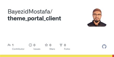 github bayezidmostafa theme portal client