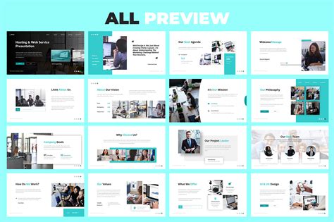 Host Web Hosting Powerpoint Template 305287 Presentation Templates Design Bundles