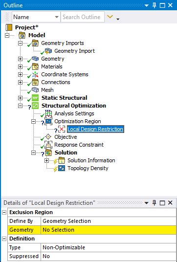 Local Design Restriction