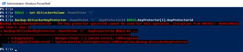 Common BitLocker Errors Sysops